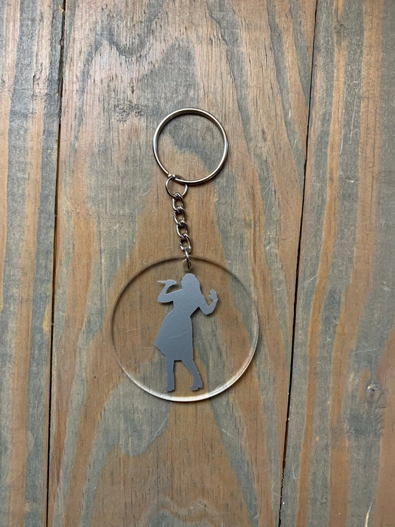 Six the Musical Queens Broadway Circle Keychain Gift - Etsy