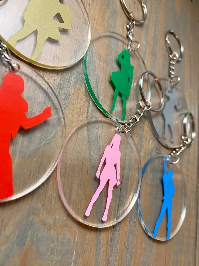 Six the Musical Queens Broadway Circle Keychain Gift - Etsy
