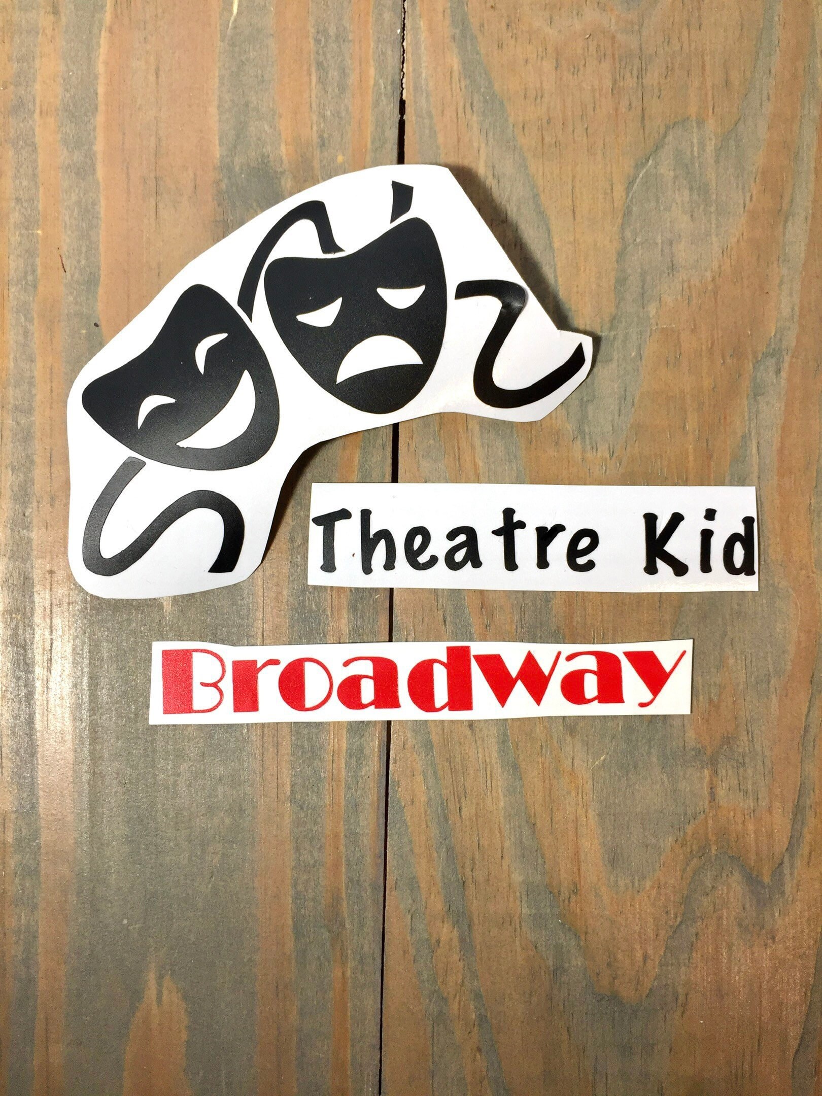 Pack Of 12 Broadway Musicals Vinyl Sticker Decals From | Etsy