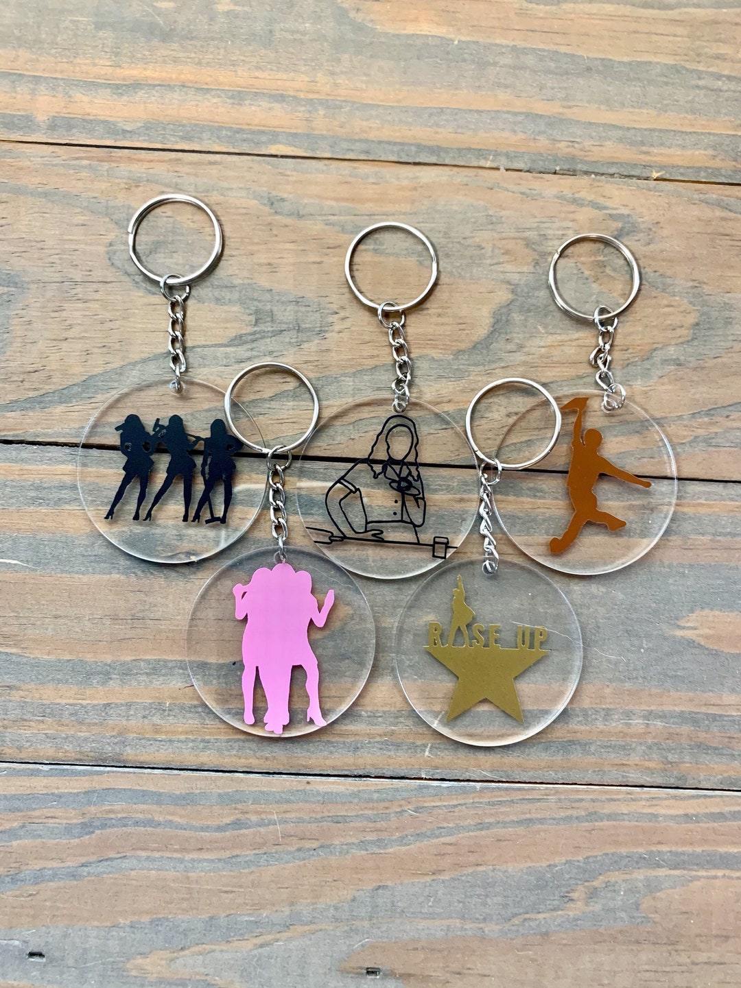 Custom Broadway Musical Theater Keychains - Etsy UK