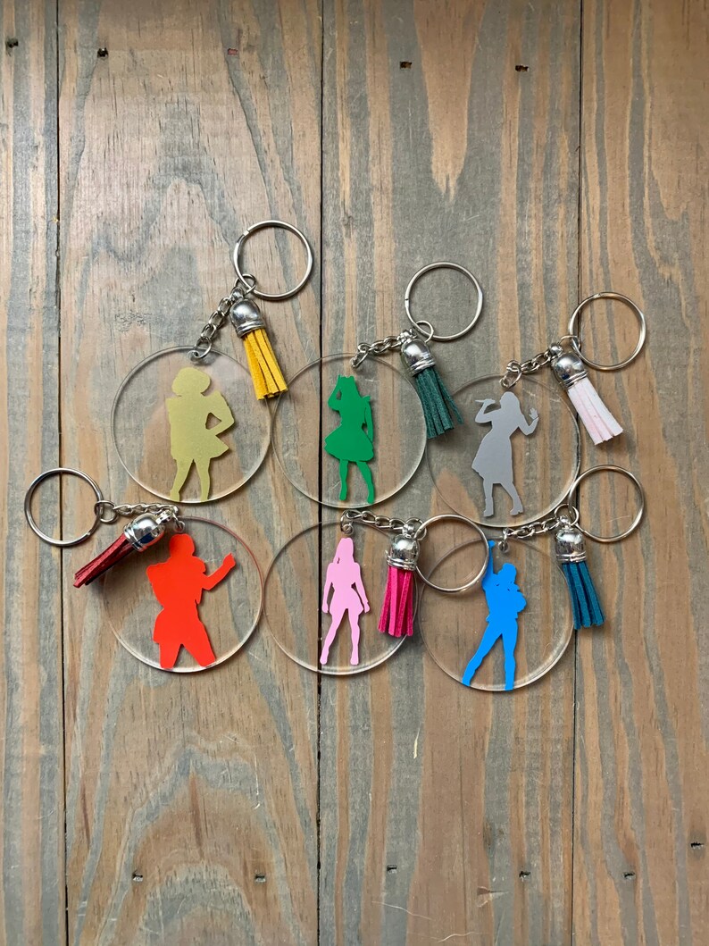Six the Musical Queens Broadway Circle Keychain Gift - Etsy