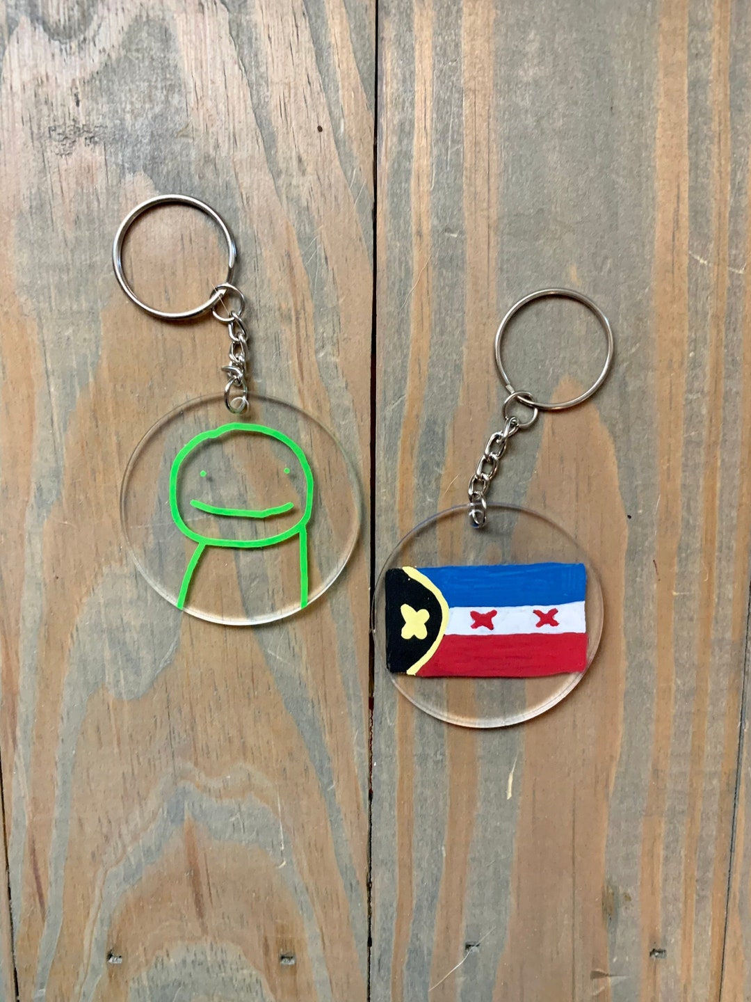Dream Smp Minecraft Inspired Mcyt Keychains Gift - Etsy