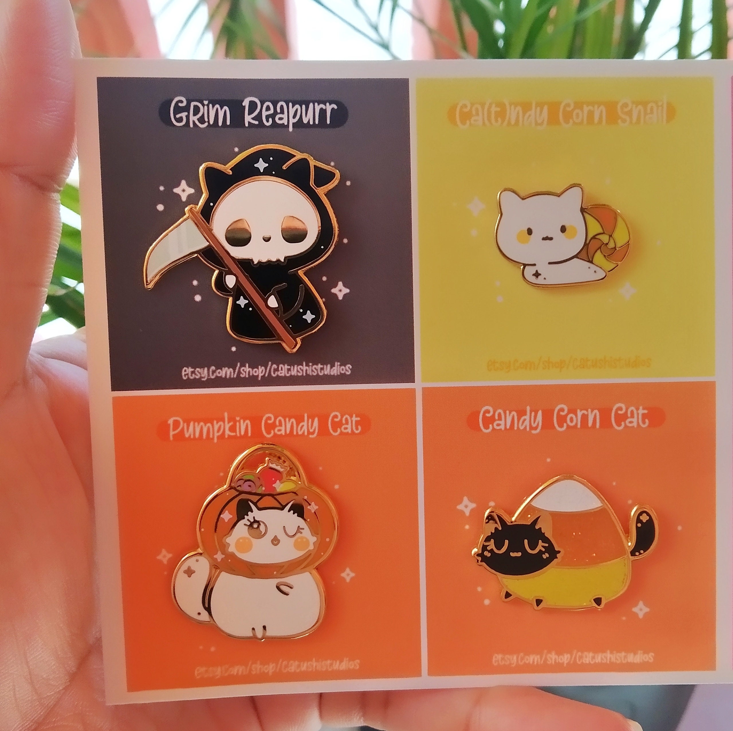 Pumpkin Cat Hard Enamel Pin Pumpkin Cat Pin Halloween Pin - Etsy