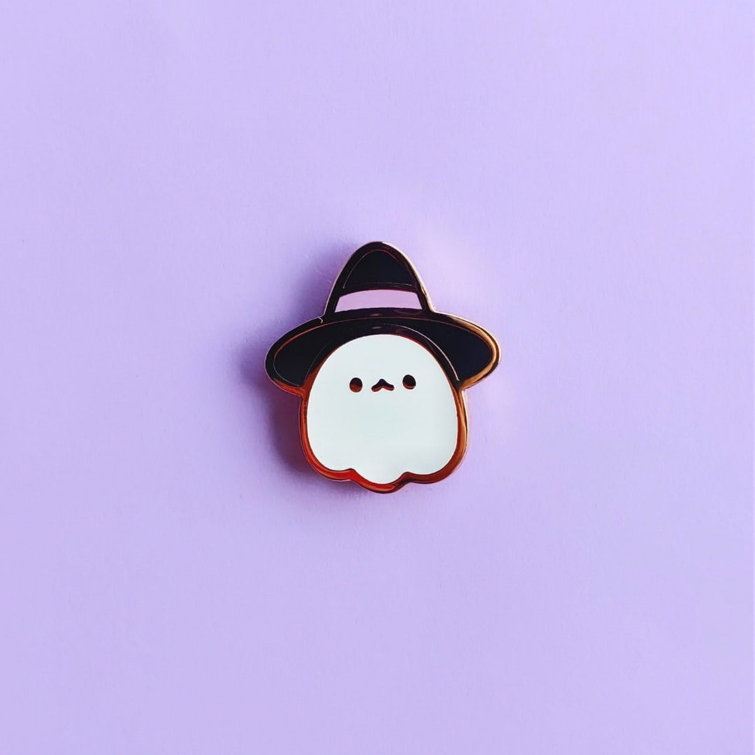 Halloween Ghostie Official Pin Ghost Pin Halloween Pin Ghostie Pin Cute ...