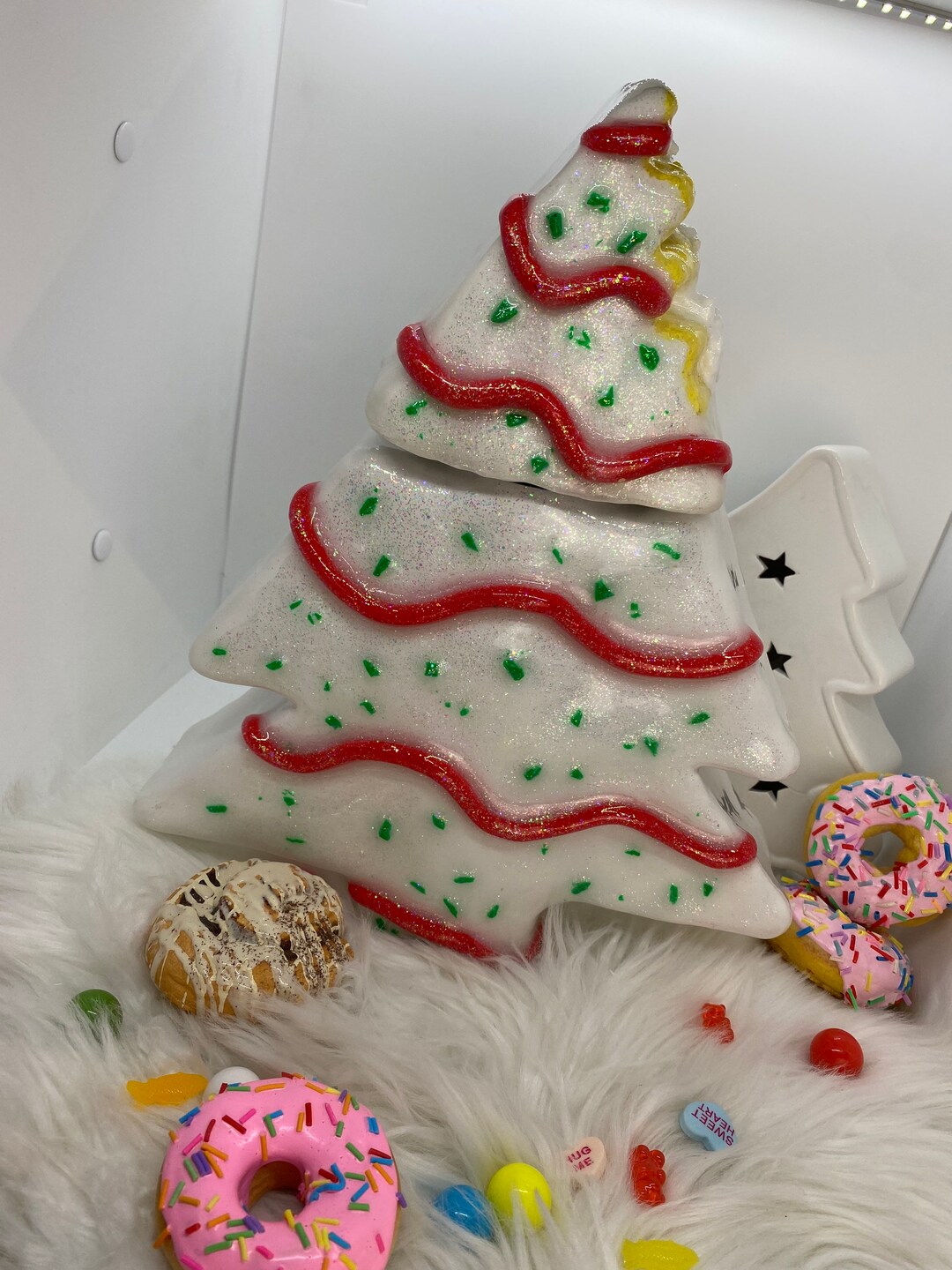 20oz 3D Little Debbie Christmas Tree Tumbler 4.5lbs Its Art You Can ...