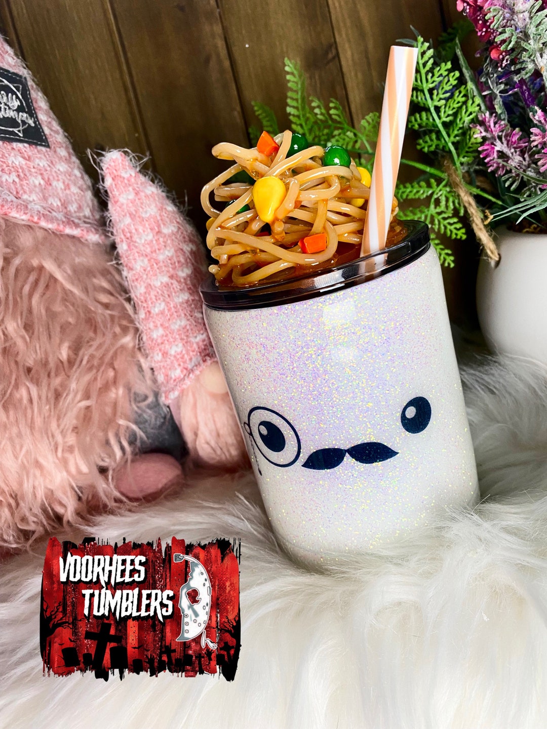 Ramen Noodle Cup of Soup Instant Lunch Metal Tumbler Fake Noodles - Etsy