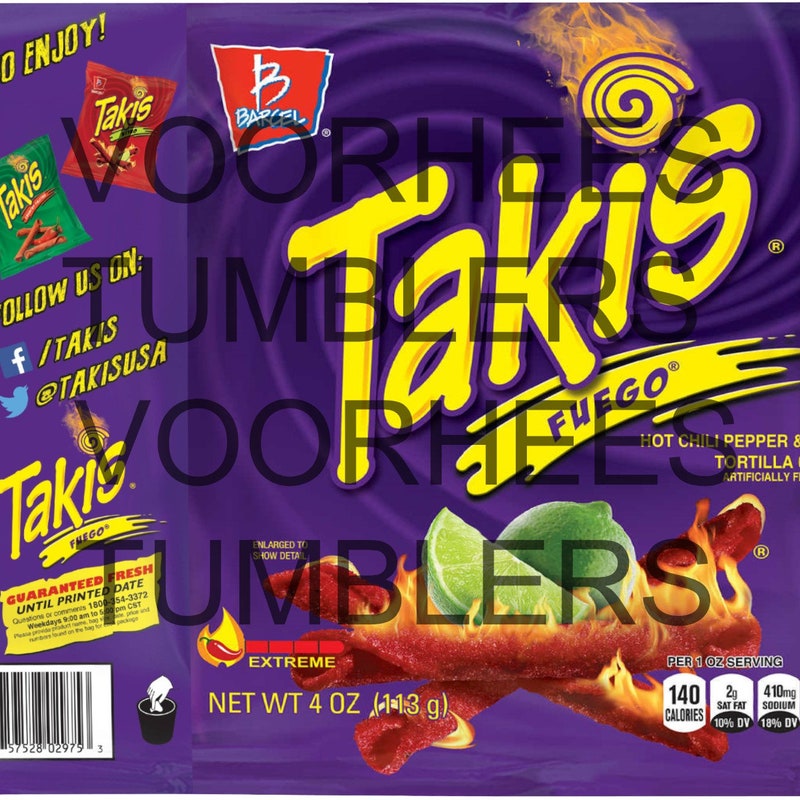 Takis Template - Etsy