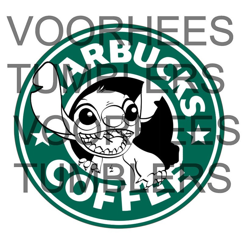 Stitch Png Stitch Coffee Decals - Etsy