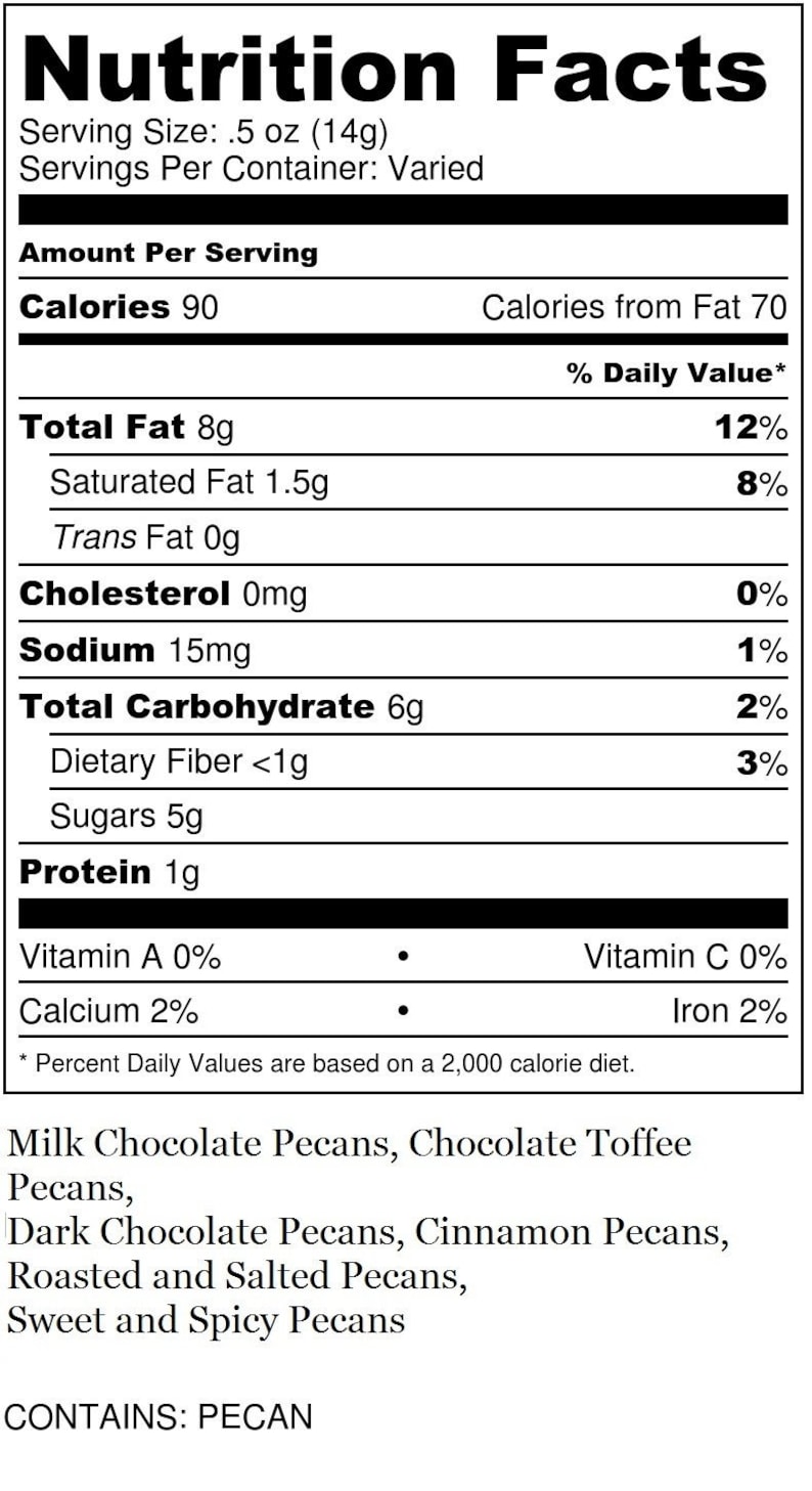 Sampler Pecan Gift Basket - Etsy