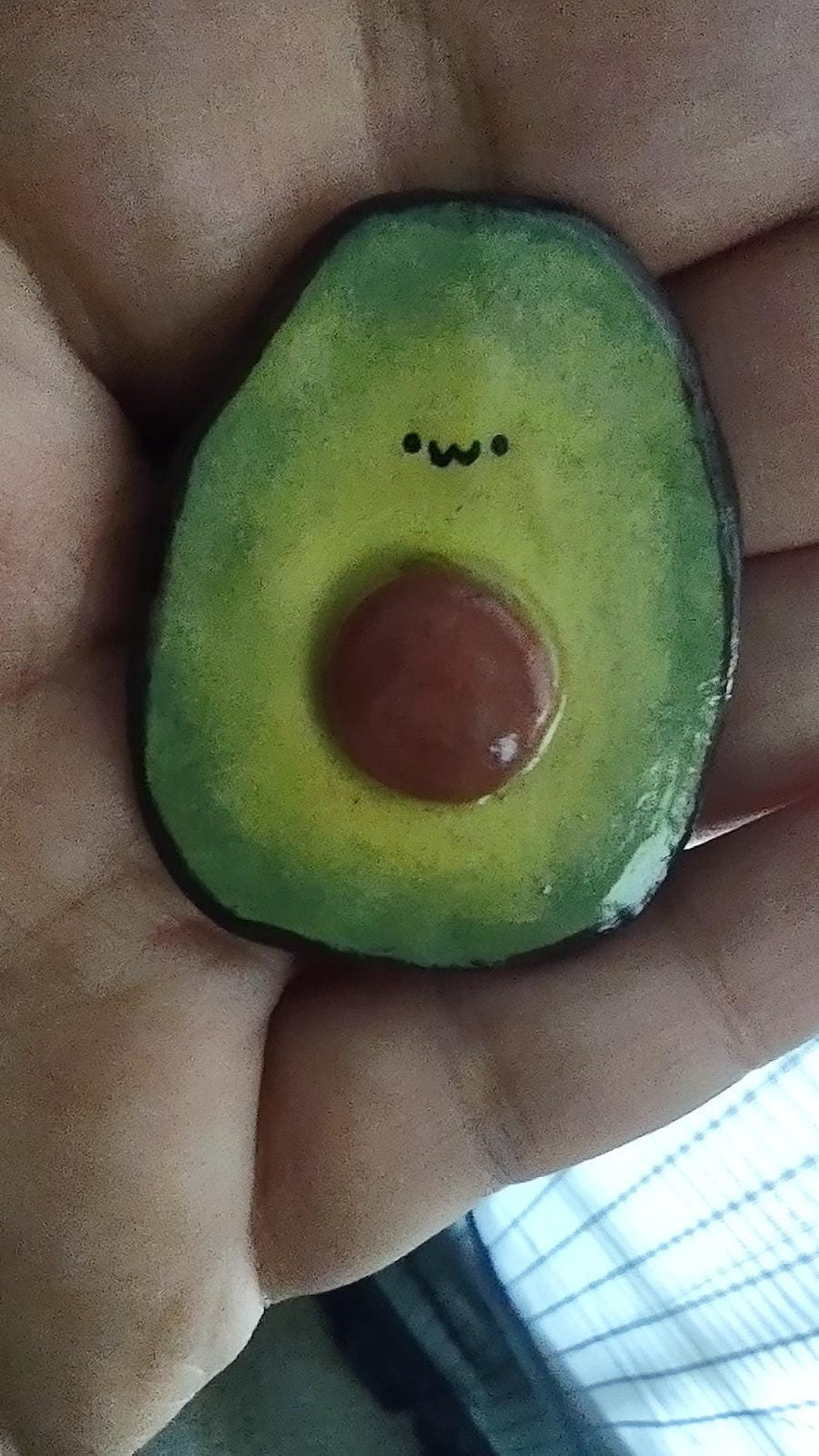 Handmade Cute Avocado Magnet Polymer Clay Craft - Etsy