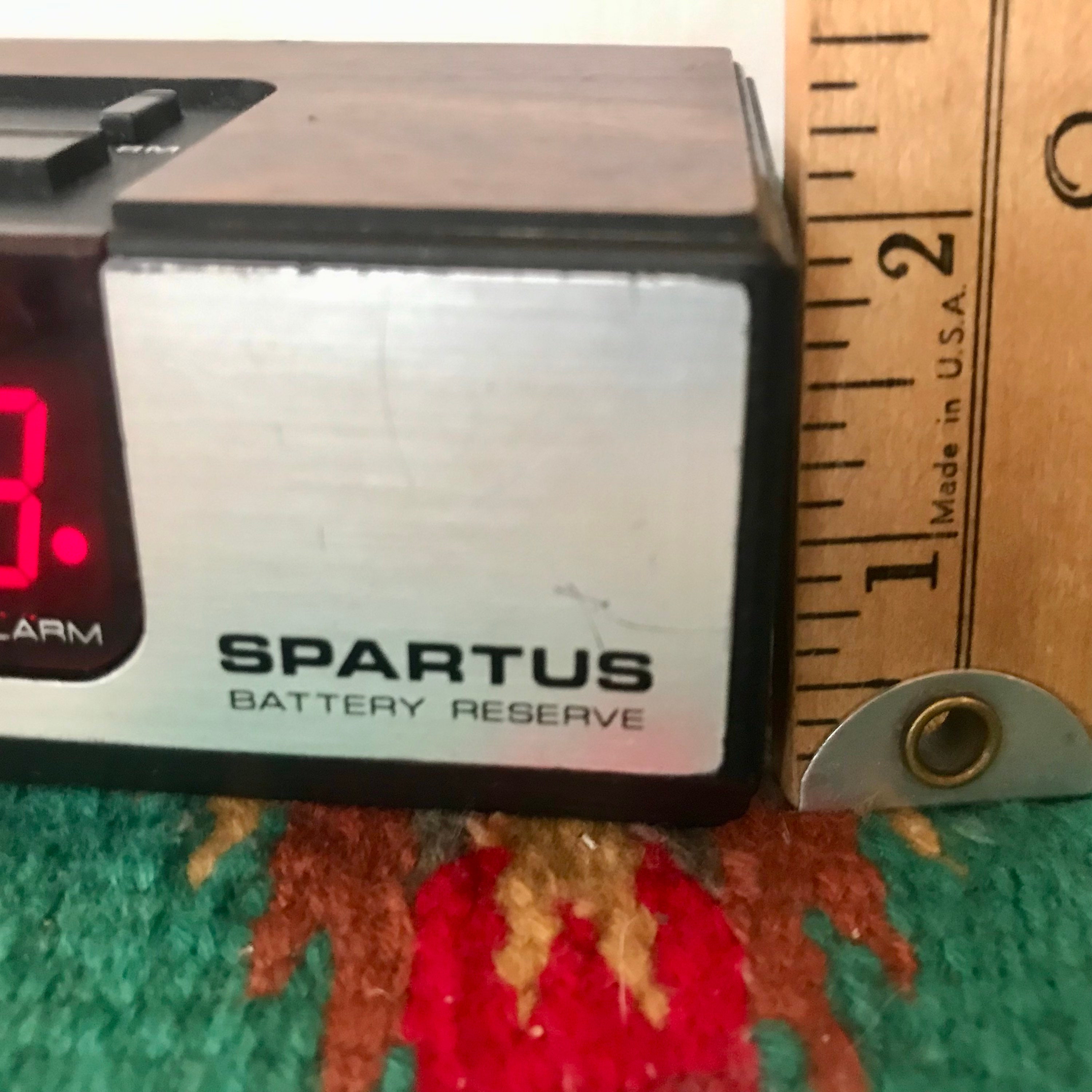 Vintage 80s Spartus DIGITAL ALARM Clock W/ Snooze - Etsy