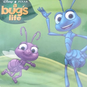 Disneys A BUGS Life READ Along Book and Cassette Tape Nib - Etsy