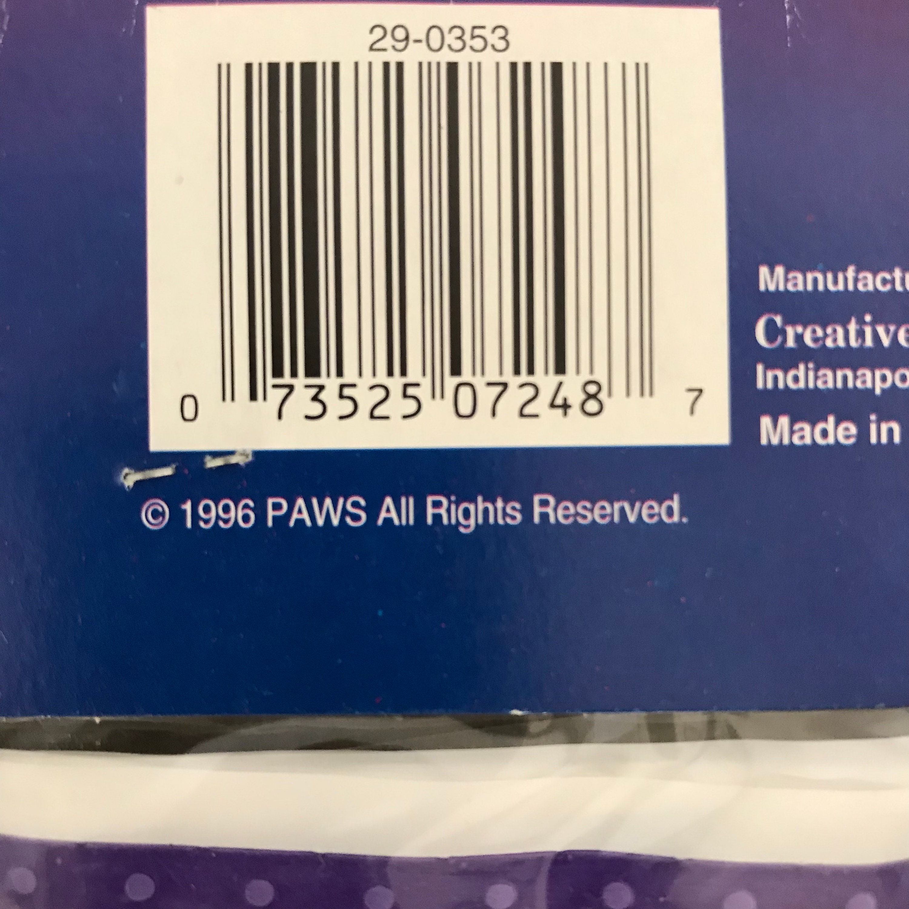 GARFIELD and Odie Party Flag Banner NIB by Paperart 1996 PAWS - Etsy