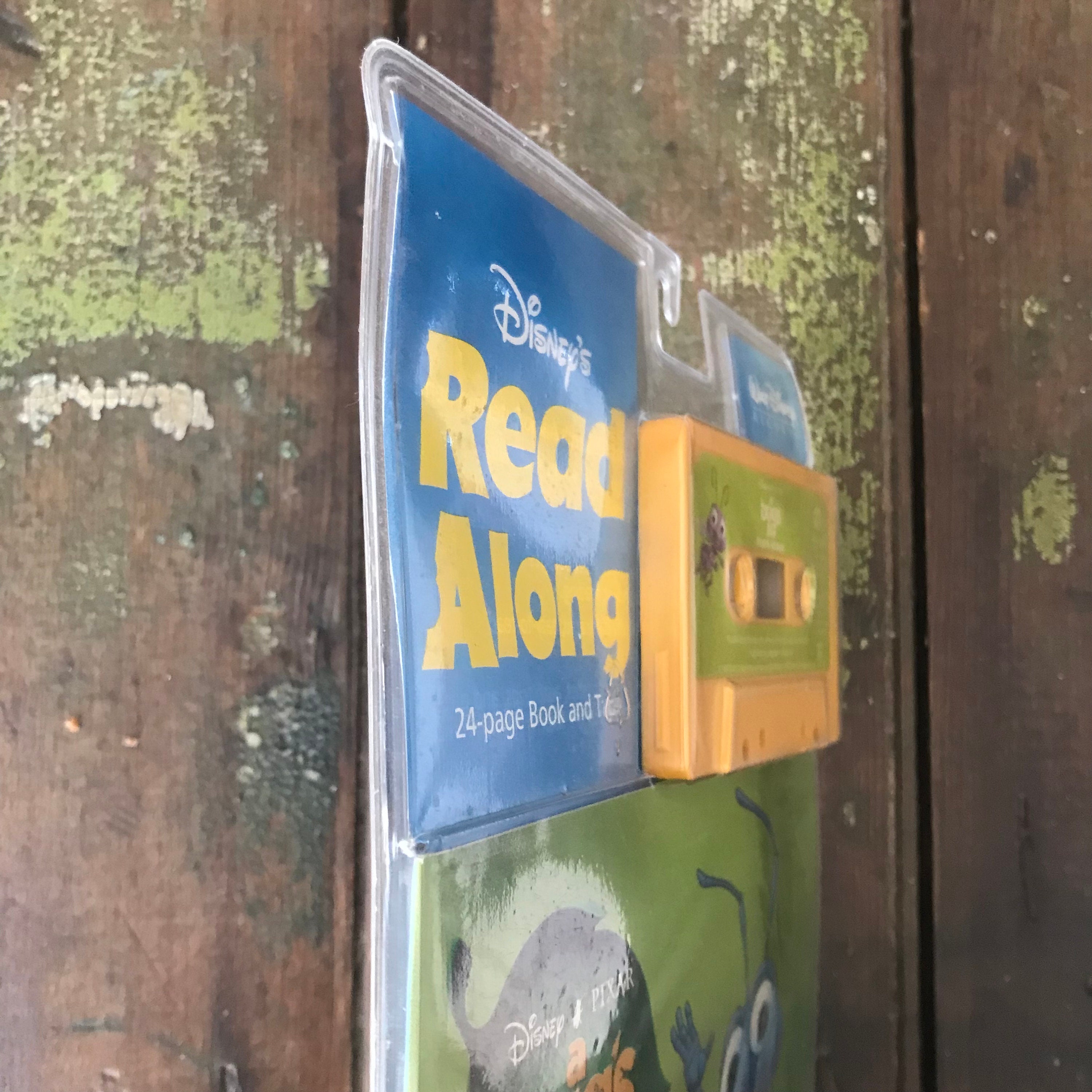 Disneys A BUGS Life READ Along Book and Cassette Tape Nib - Etsy