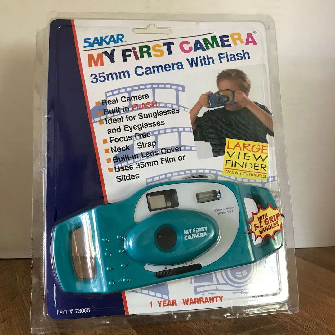 My First Camera 35 MM With Flash by Sakar NIB - Etsy