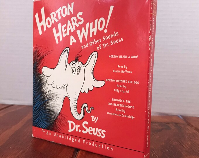 Horton Hears a Who Classic Seuss - Etsy