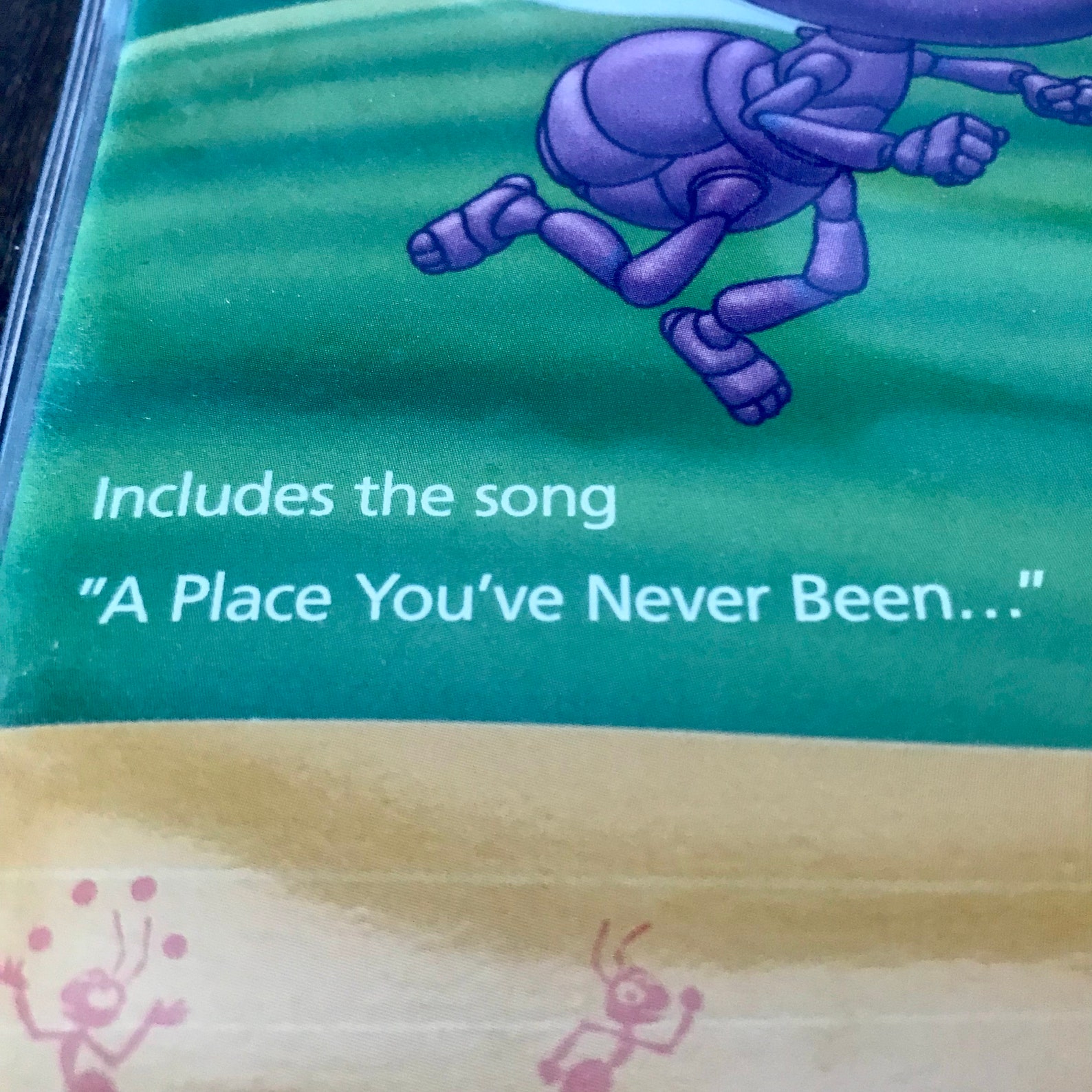 Disneys A BUGS Life READ Along Book and Cassette Tape Nib - Etsy