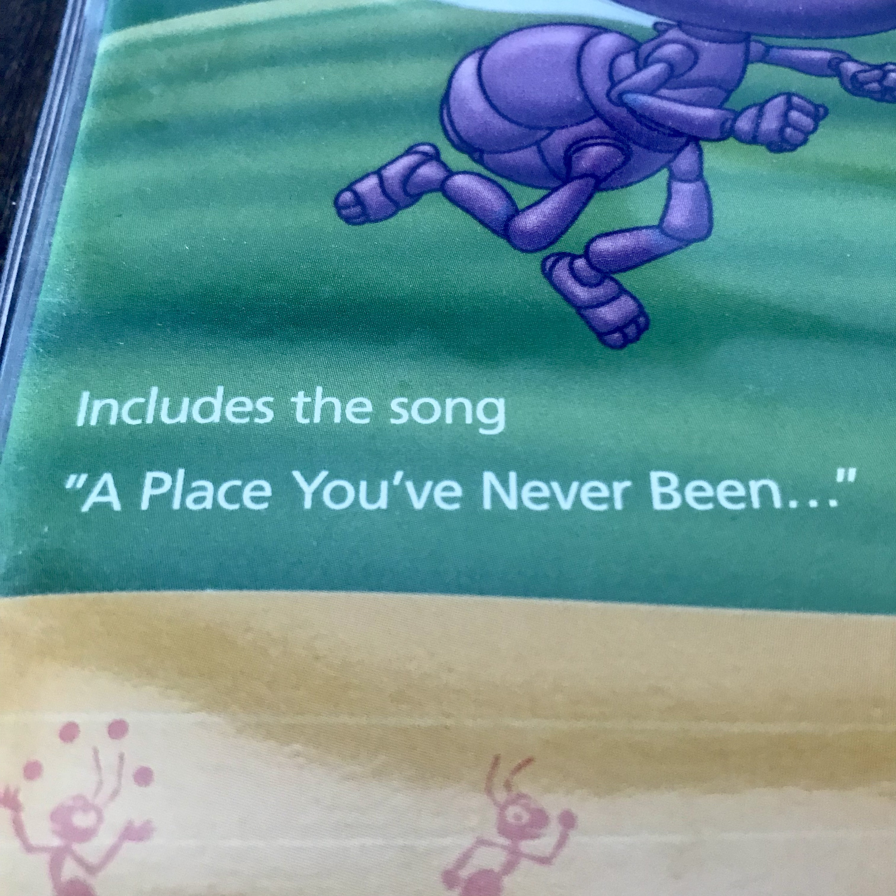 Disneys A BUGS Life READ Along Book and Cassette Tape Nib - Etsy