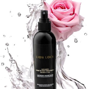 Lion Locs Advanced Rose Water Spray With Aloe, Essential Oils, Vitamins ...