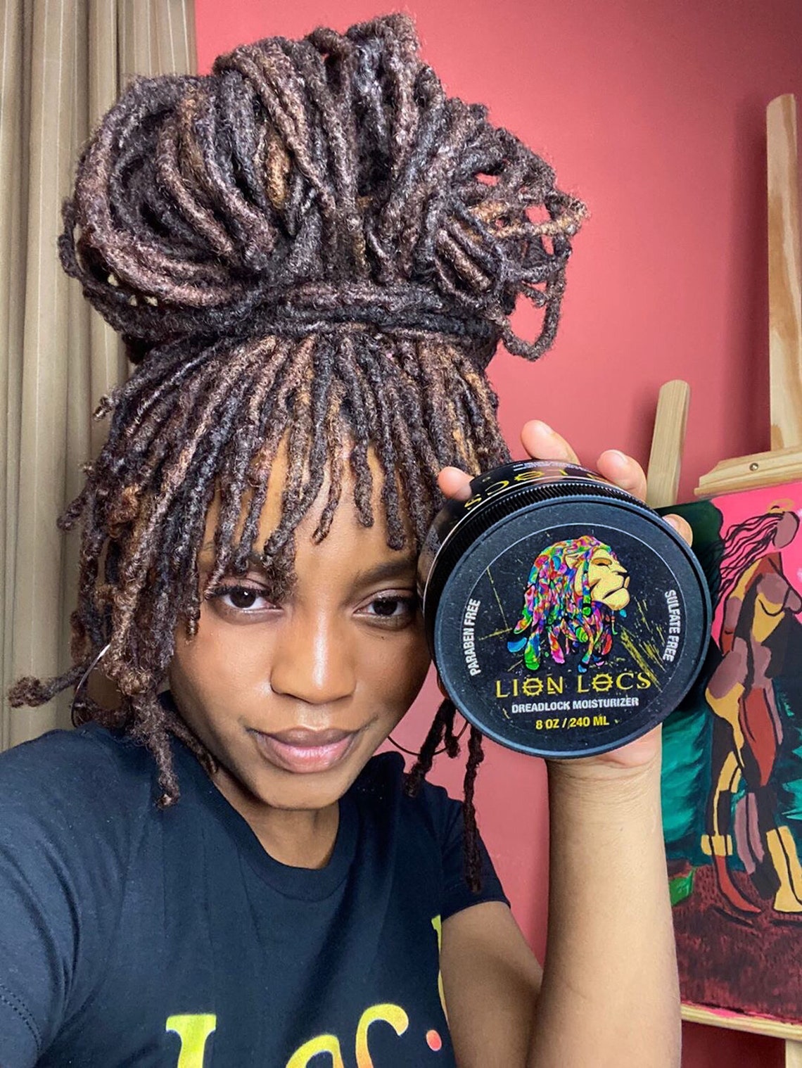 Lion Locs Hair Locking Organic Retwist & Moisturizer Gel for - Etsy