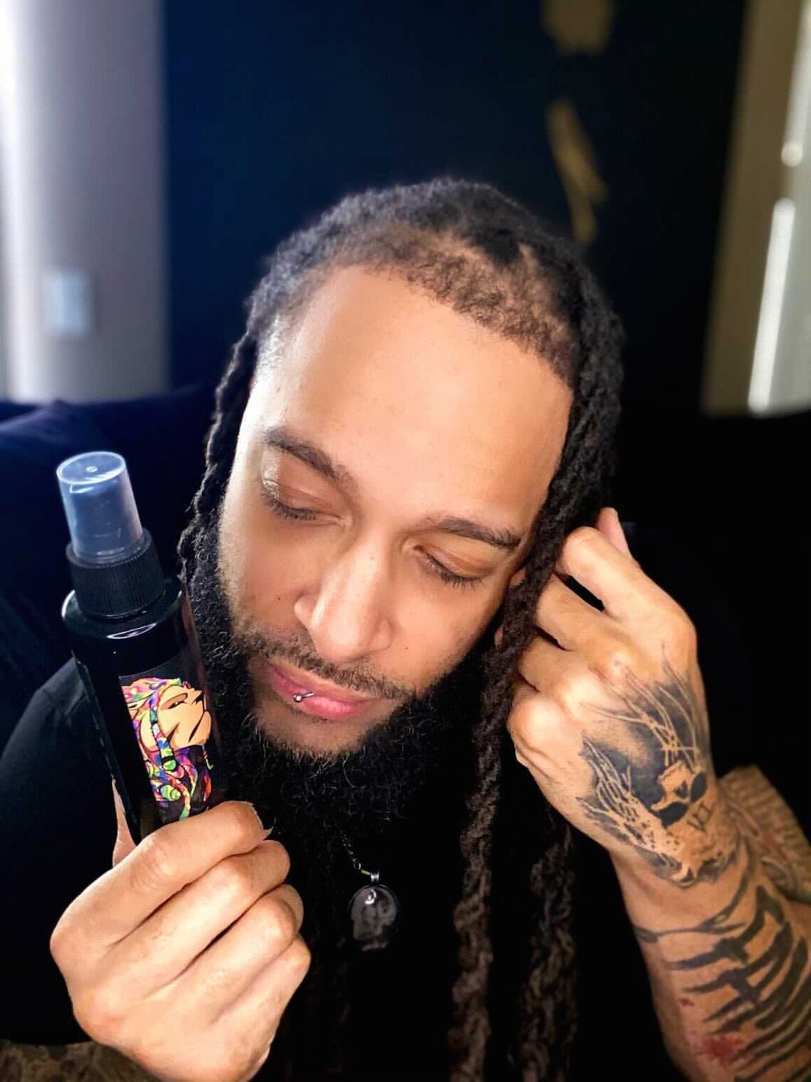 Lion Locs Advanced Rose Water Spray With Aloe Essential Oils - Etsy