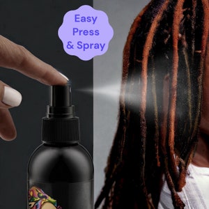 Lion Locs Advanced Rose Water Spray With Aloe, Essential Oils, Vitamins ...