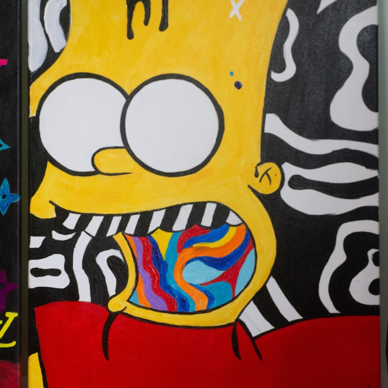 Trippy Painting - Etsy