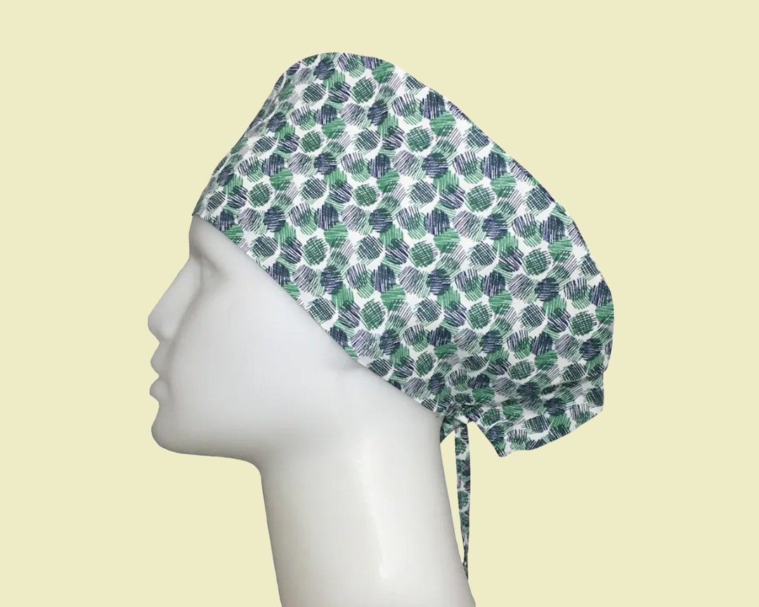 Bonnet en coton : bonnet chirurgical bouffant unisexe, bonnet de chimio ...