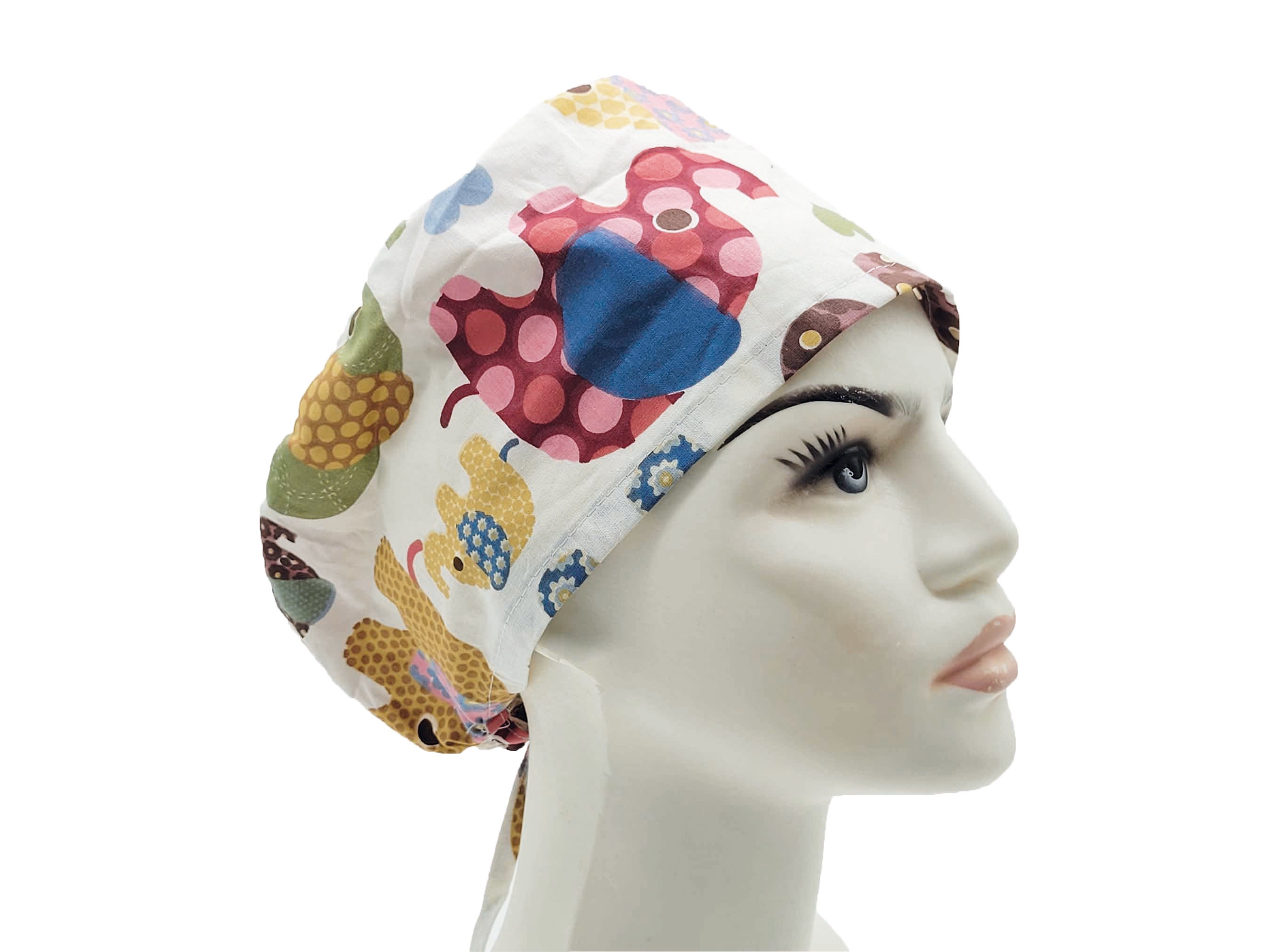 Elephant Scrub Hat Elephant Scrub Caps Children Chemo Cap - Etsy