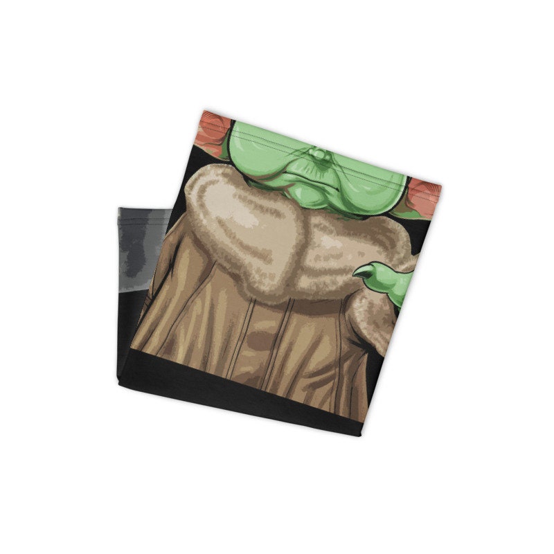 Mandalorian Baby Yoda Grogu Face Mask / Snood / Neck Gaiter / | Etsy