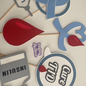 Diaversary Photo Props | Diabetes | Health | Life Milestone | Type One ...