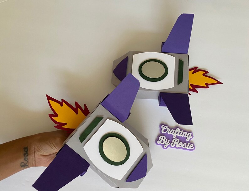 Rocket Favor Boxes Outer Space Favor Box Space Party Decor | Etsy