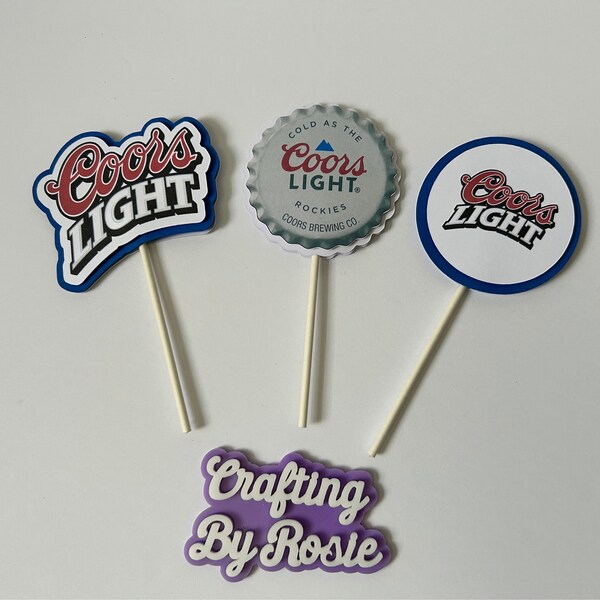 Beer Cupcake Toppers - Etsy