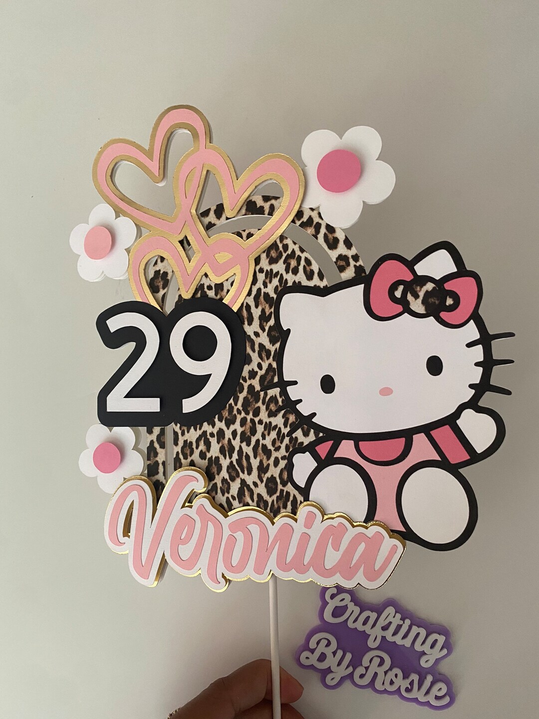 Hello Kitty Cake Topper