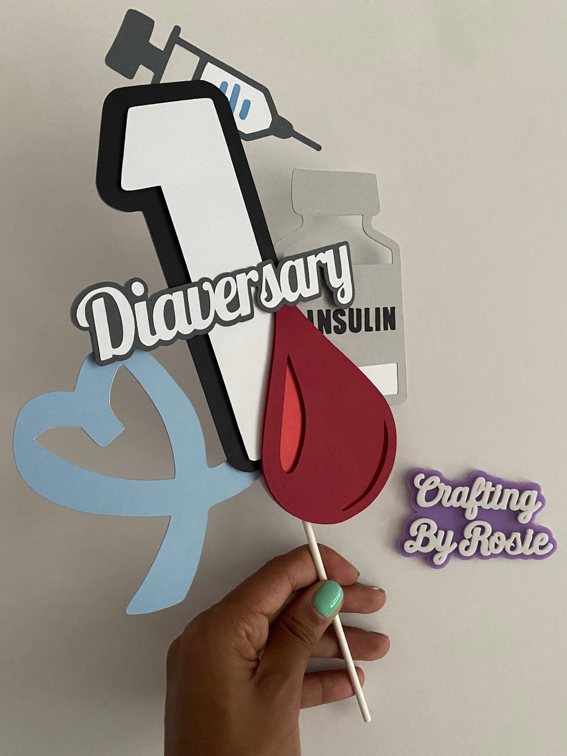 Diaversary Party Decor Diabetes Health Life Milestone - Etsy