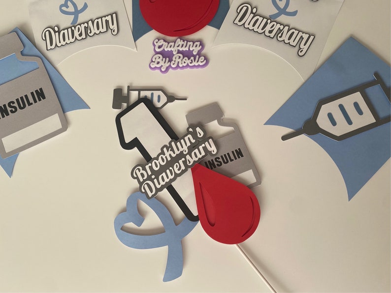 Diaversary Party Decor Diabetes Health Life Milestone - Etsy