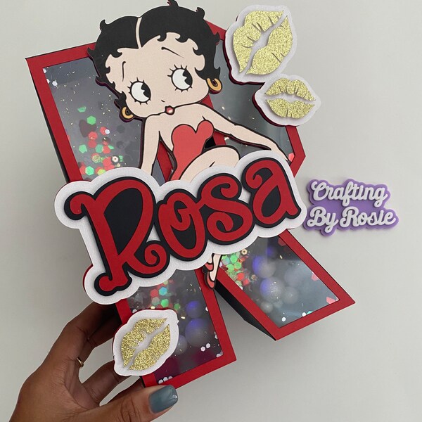 Betty Boop Letters - Etsy