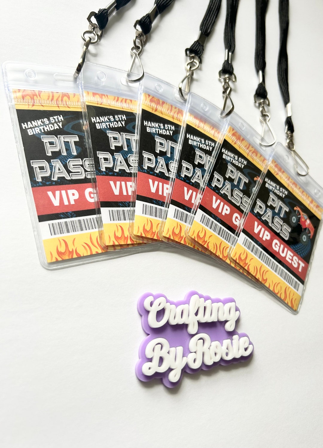 VIP TAGS | Monster Truck Tags | Party Tags | Birthday VIP Tags | Truck ...