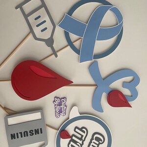 Diaversary Photo Props | Diabetes | Health | Life Milestone | Type One ...