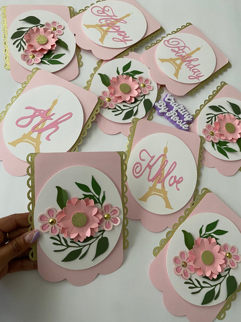 Spring in Paris Banner Paris Birthday Paris Florals - Etsy