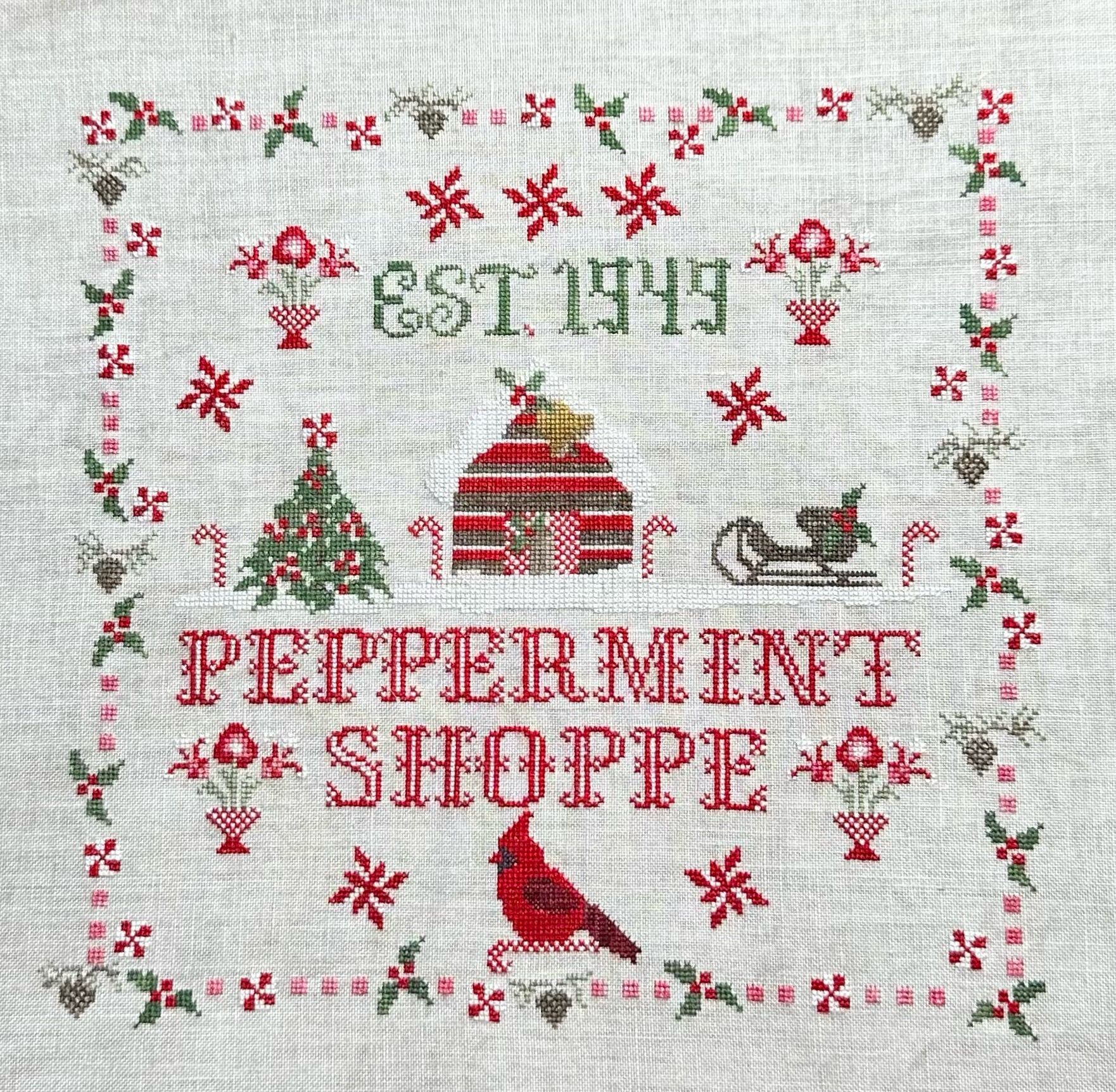Peppermint Shoppe 1949 -PDF Chart - Etsy