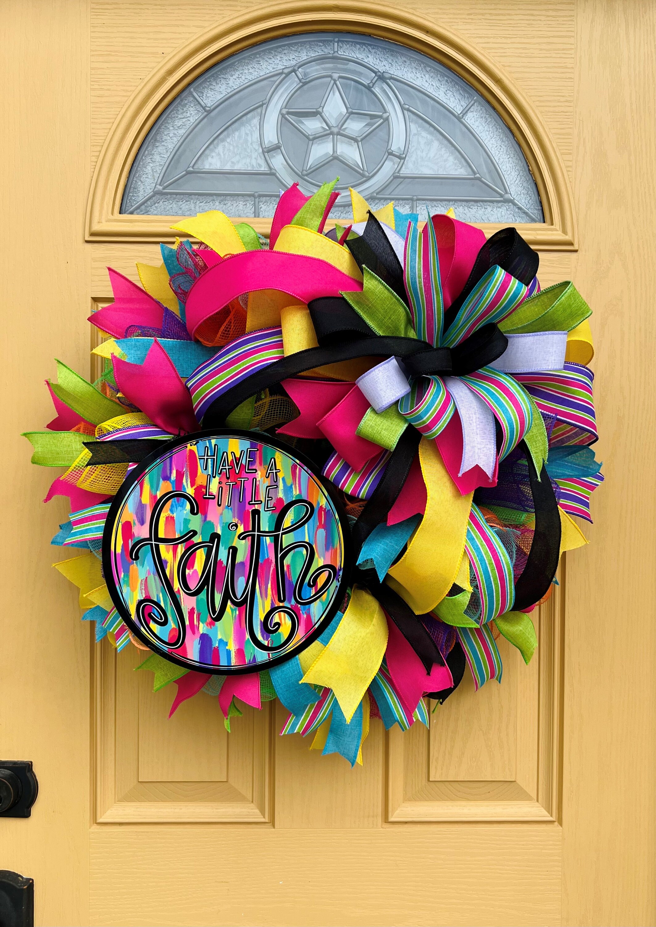 Faith Wreath, Faith Door Decor, Religious Wreath, Everyday Wreath ...