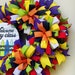 Colorful Crayon Classroom Wreath: School Decor - Etsy