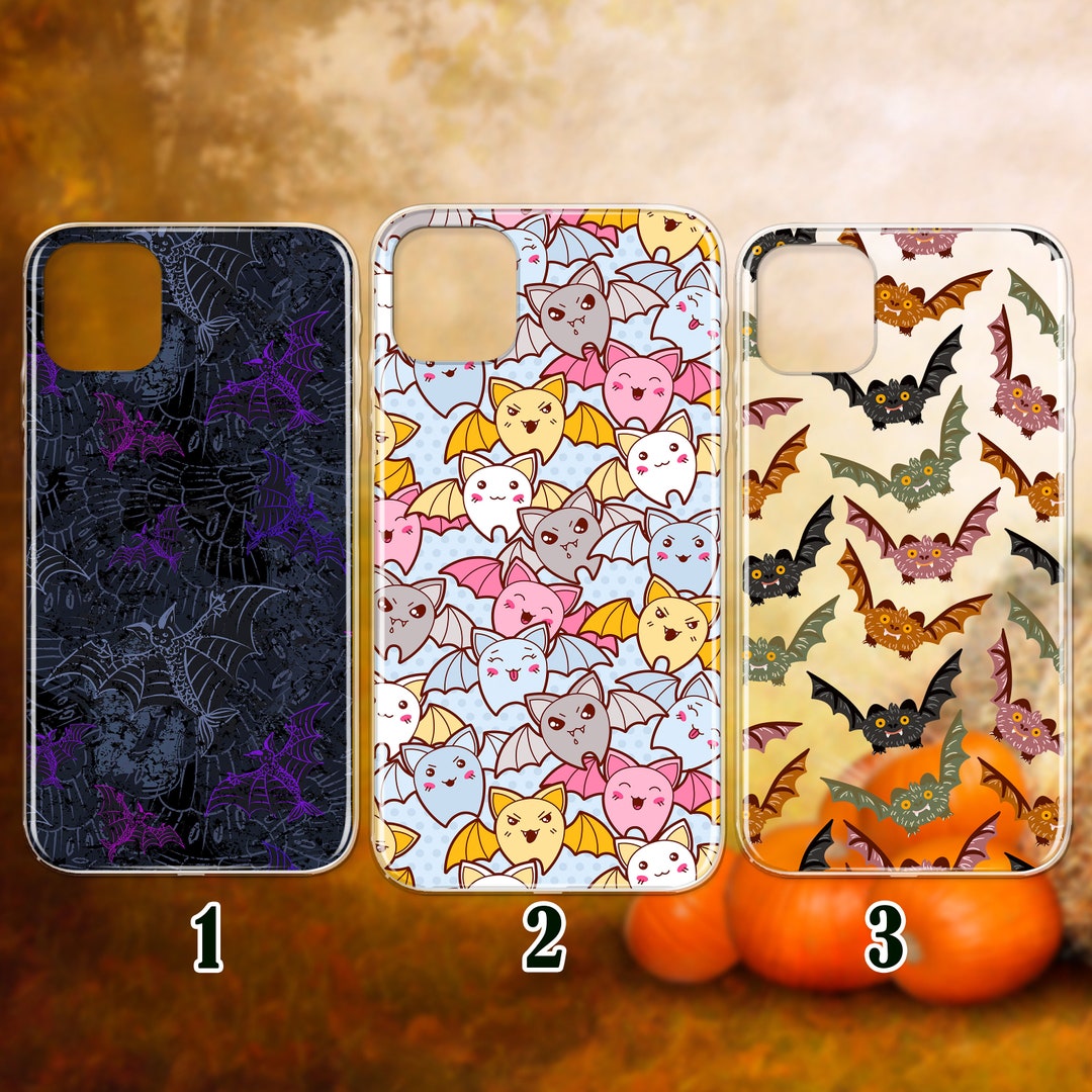 Bat Phone Case for iPhone 15 Pro Max Spooky iPhone Case Halloween ...