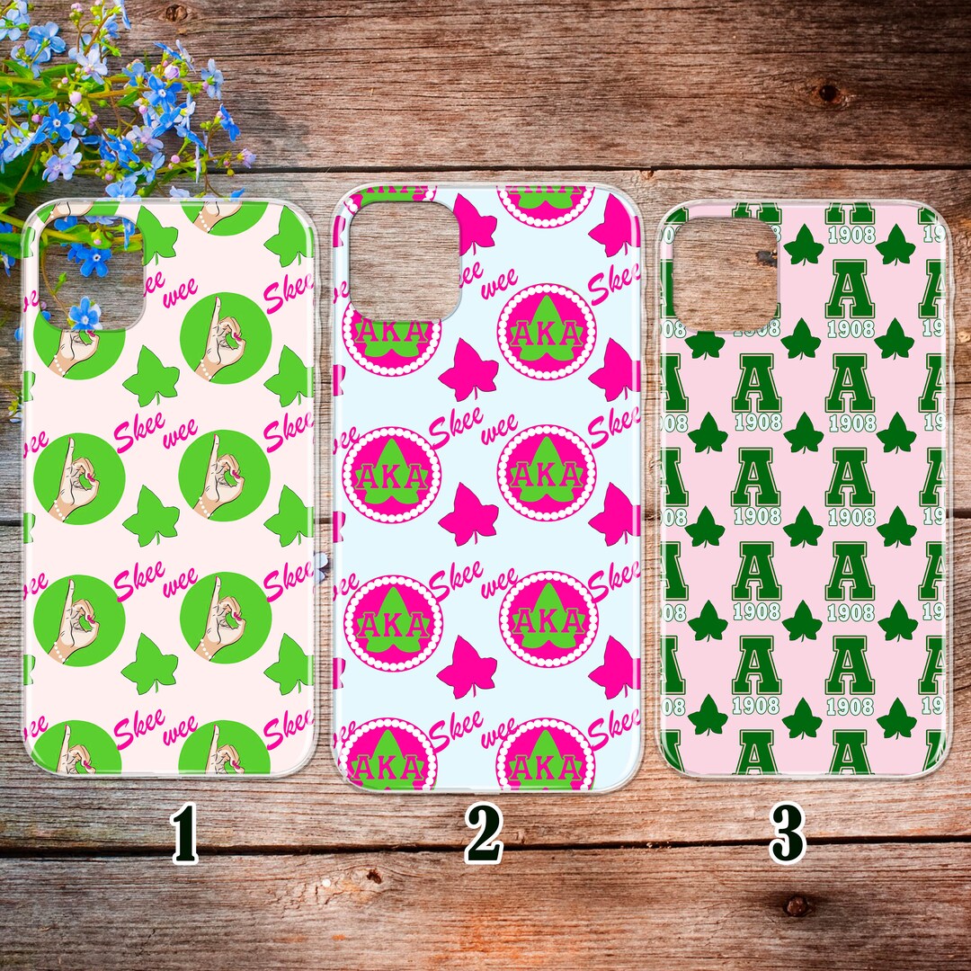 Phone Cover With Pattern Alpha Kappa Alpha for iPhone 15 Pro Case ...
