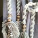 Curtain Tiebacks Boho Farmhouse Sparkle Feather Tiebacks - Etsy