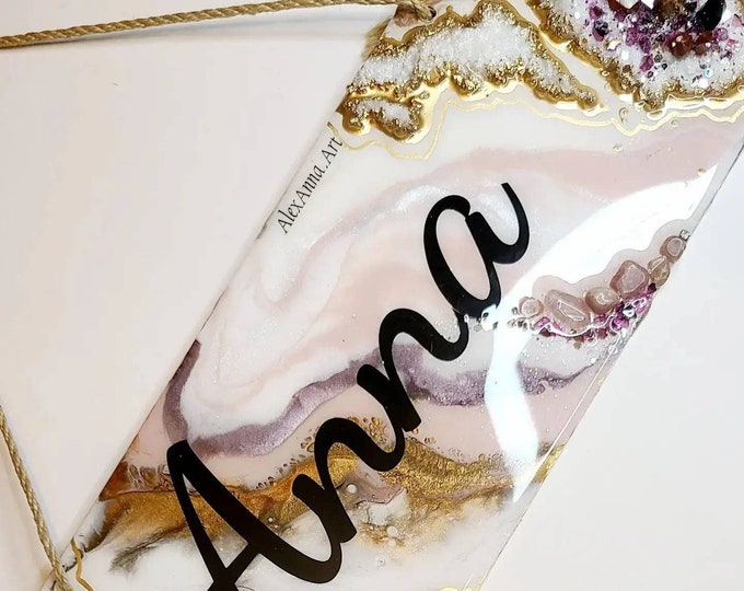 Custom Resin Sign Panel | Wall Art Sign | Resin Artwork - Etsy