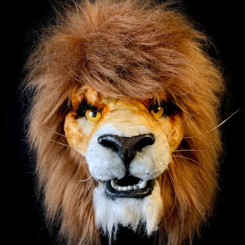 Lion Mask - Etsy