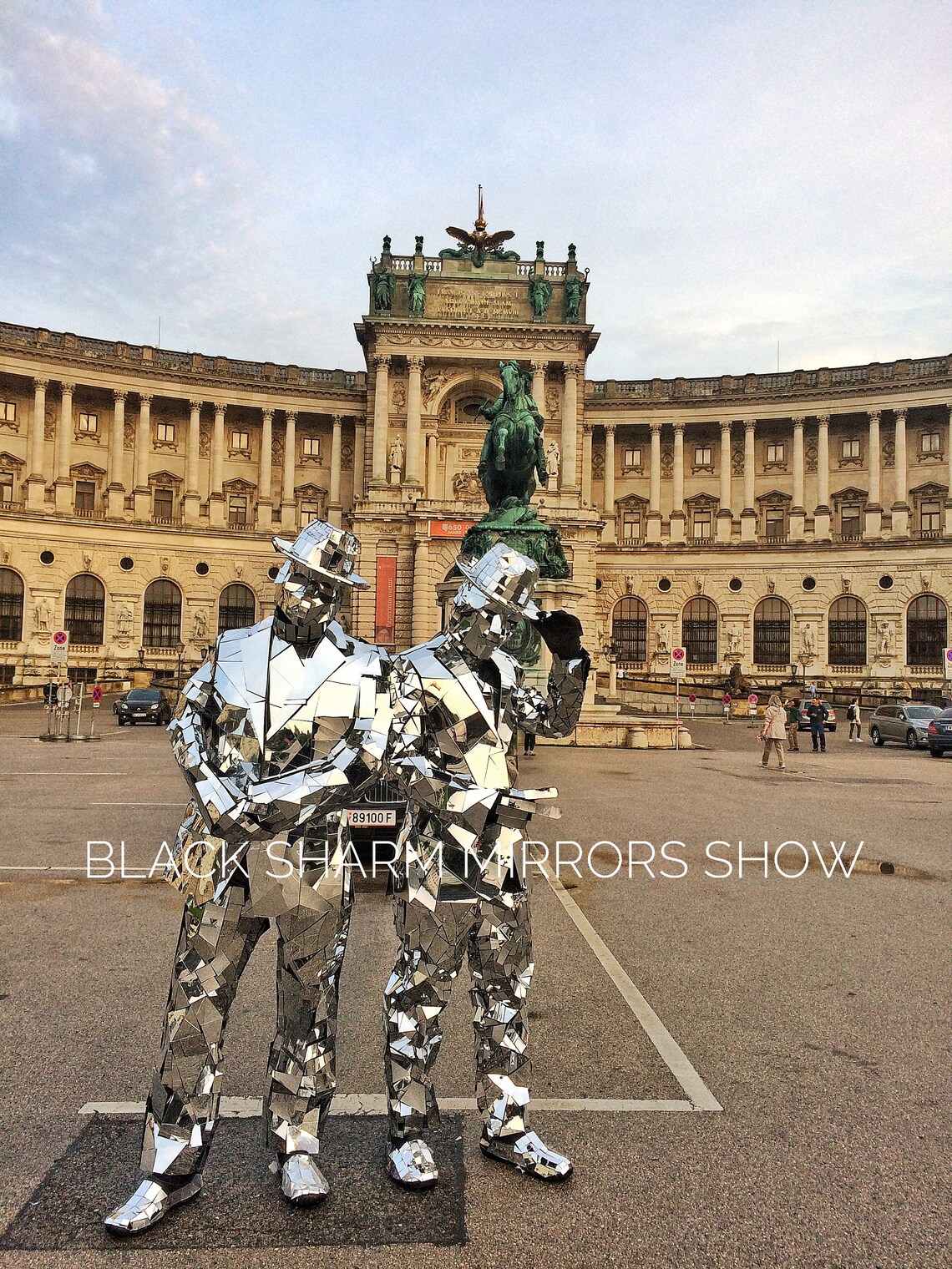 Mirrored Men's "classic" Suit Made of Mirror Plastic for Men Style ...