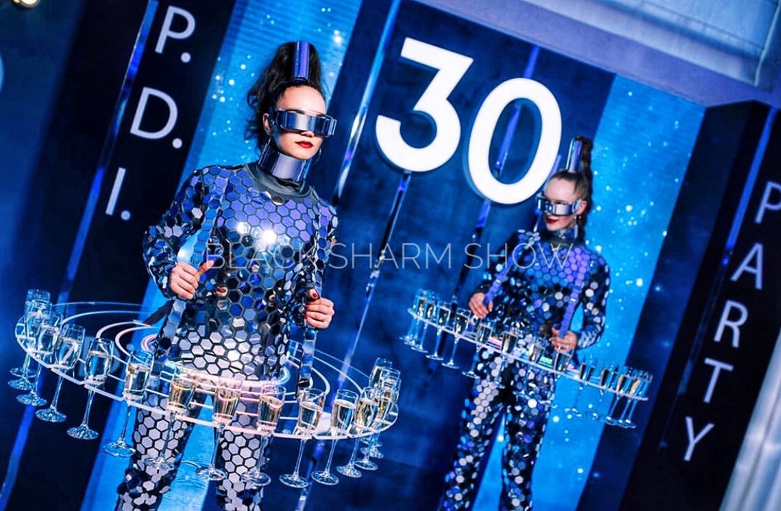 LED Table, a Girl a Buffet Table. LED Bar. Cocktail Table. Made by ...